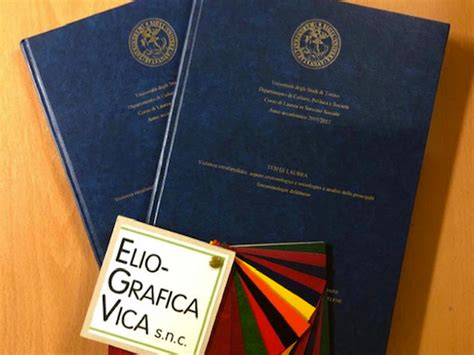 Tesi Di Laurea Eliografica