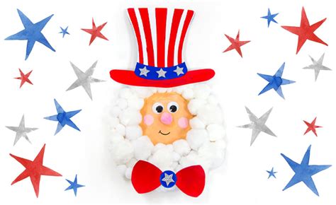 Paper Plate Uncle Sam Craft Project Ideas