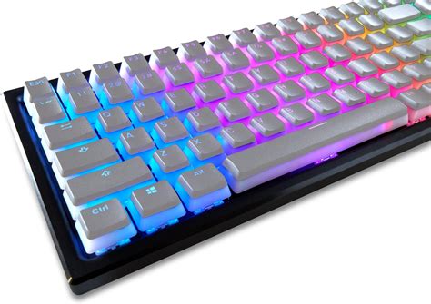 Glorious Polychroma Keycaps Clear For Rgb Shine Through