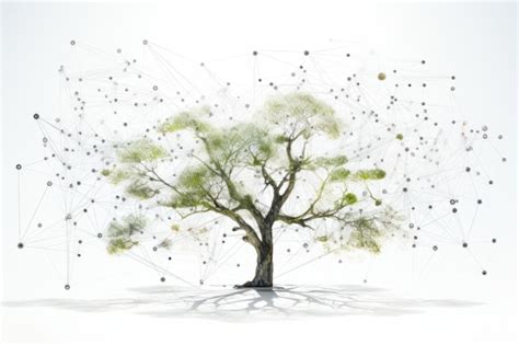 Team Of Decision Trees Tree Plant Abstract Premium Ai Generated Image
