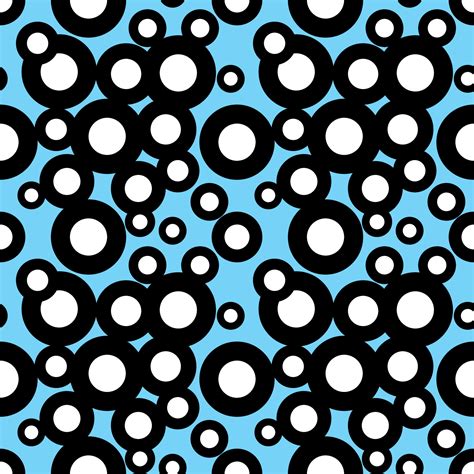 Seamless Pattern Abstract Psychedelic Art Background Vector Il
