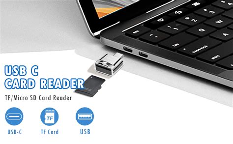 Senbos Usb C Micro Sd Card Reader With Keychain Usb C To Micro Sd Tf Card Reader