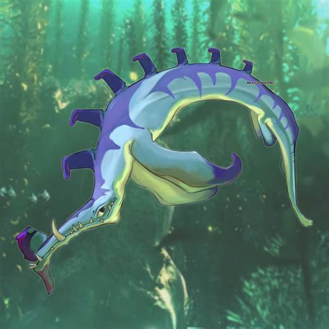 Subnautica Fanart Stalker By Aliceis7707 On Deviantart