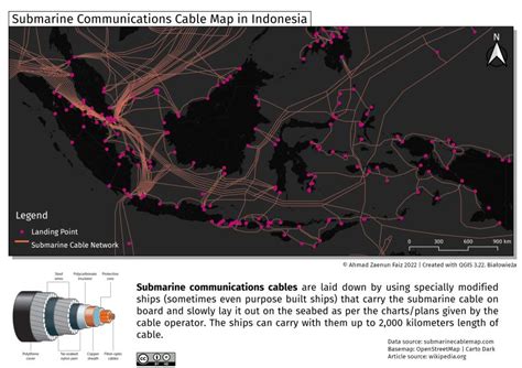 30daymapchallenge 30daymapchallenge Map Qgis Submarine Cable