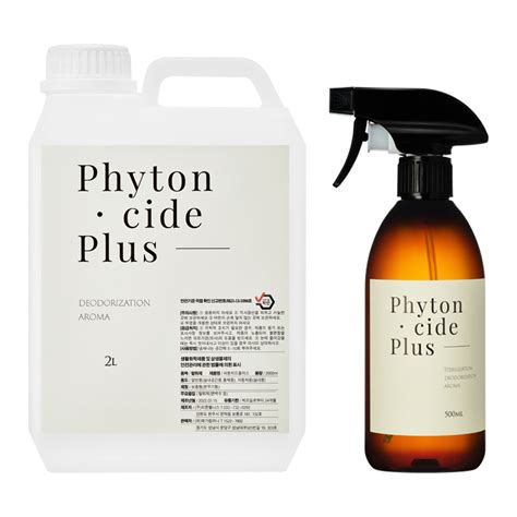 피톤치드플러스 피톤치드플러스 편백수 스프레이500ml리필2l 세트