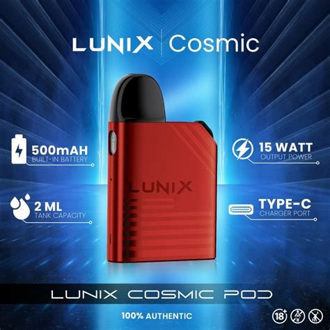 Jual Lunix Cosmic Pod Kit Device 520mah 100 Authentic Device Lunix