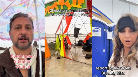 70000 Ravers Trapped By Mud At Burning Man Festival