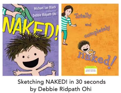 Sketching NAKED In 30 Seconds KidLit TV