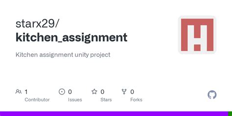 GitHub Starx29 Kitchen Assignment Kitchen Assignment Unity Project