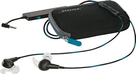 Customer Reviews Bose QuietComfort 20 IOS Wired Noise Cancelling In Ear Earbuds Black 718839