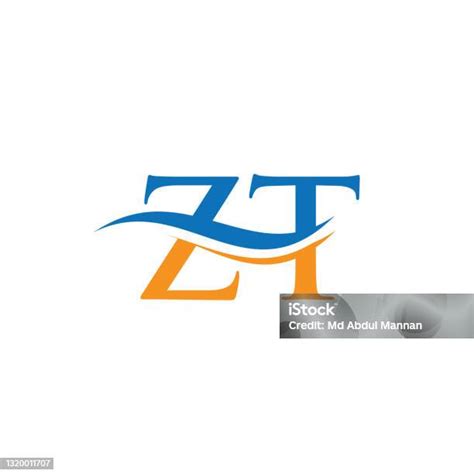 비즈니스 및 회사 정체성을 위한 Swoosh Letter Zt 로고 디자인 모던 한 트렌디 한 워터 웨이브 Zt 로고 결정체에