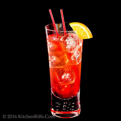 Kitchen Riffs Rum Shrub Cocktail