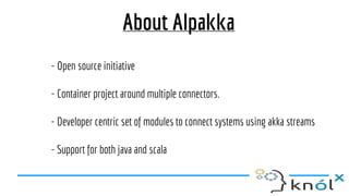 Alpakka Connecting Kafka And Elasticsearch To Akka Streams Ppt