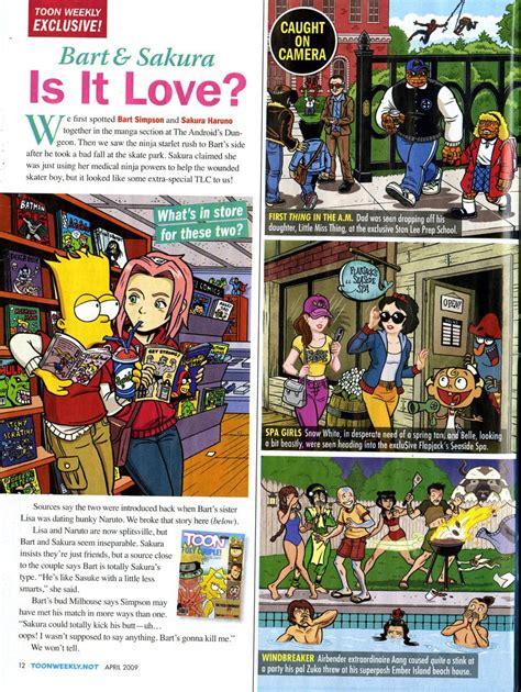 Remember That Time Bart Simpson Dated Sakura Haruno Rtwobestfriendsplay
