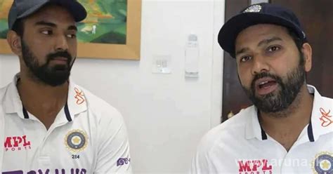 ශර්මාට සහ රාහුල්ට ශ්‍රී ලංකා සංචාරය අහිමි වන ලකුණු අරුණ