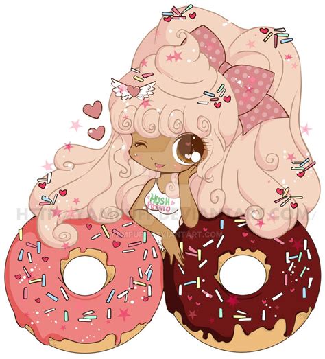 2nd Donut Girl Commish By Yampuff On Deviantart