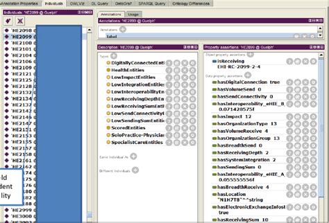 Individuals Pane And Dataproperty Assertions Download Scientific Diagram