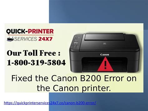 Fixed Canon Printer B Error By Quick Printer Help Issuu