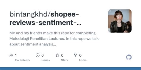 Github Bintangkhd Shopee Reviews Sentiment Analysis Me And My