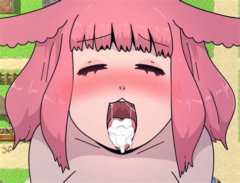 Rule 34 1girls Blush Bunny Bunny Ears Closed Eyes Cum Cum In Mouth