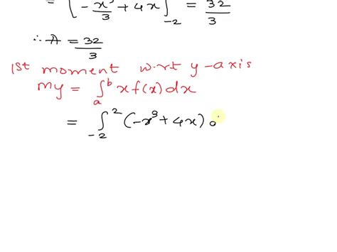 Solved 23 Y Y X2 M Figure Ta Determine The Centroid Xy Of