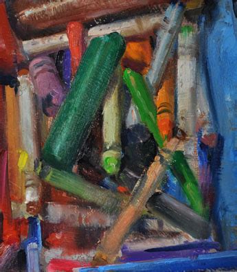 A Painting A Day Crayons