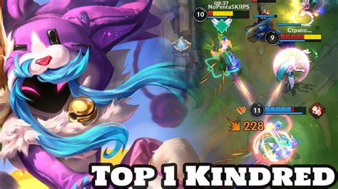 Wild Rift Kindred Top 1 Kindred Gameplay Rank Master Youtube
