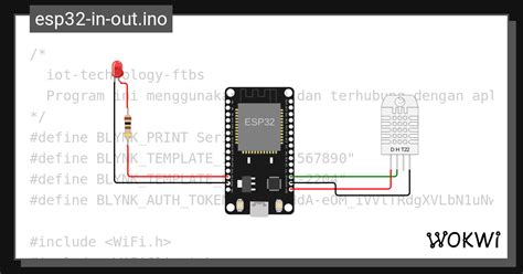 Iot Technology Ftbs Uts Copy Wokwi Esp32 Stm32 Arduino Simulator