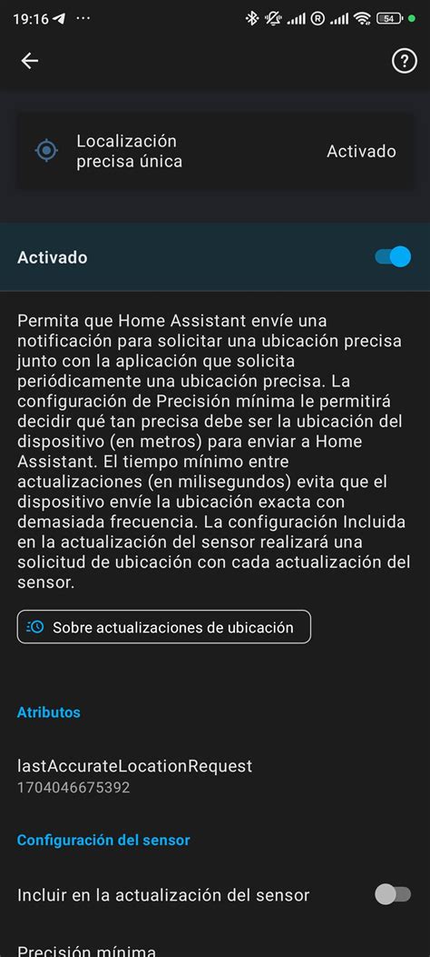 High Accuracy Mode Turns On Randomly Home Assistant Companion For