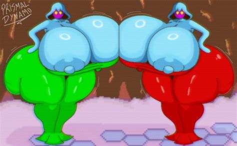 Rule 34 2girls Anthro Ass Breasts Enormous Breasts Female Gigi Mario Huge Breasts Hyper