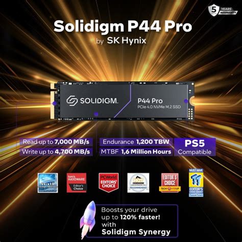Jual Solidigm Ssd P44 Pro M2 Pcie Gen4 Nvme 2tb P44 Pro 2 Tb Kota