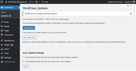 Introducing Auto Updates Interface For Core Major Versions In Wordpress 5 6 Make Wordpress Core