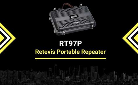 Rt P Portable Outdoor Dmr Repeater Two Way Radio Community