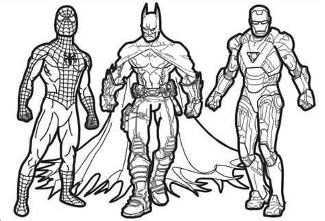 I Supereroi Preferiti Di Tutti I Ragazzi Spider Man Batman E Iron Man