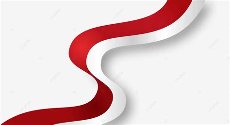 Indonesian Red And White Flag Vector Hut Ri 78 Happy Birthday Ri 78