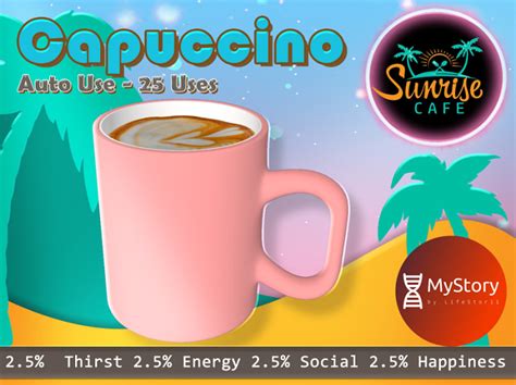 Second Life Marketplace Mystory Capuccino