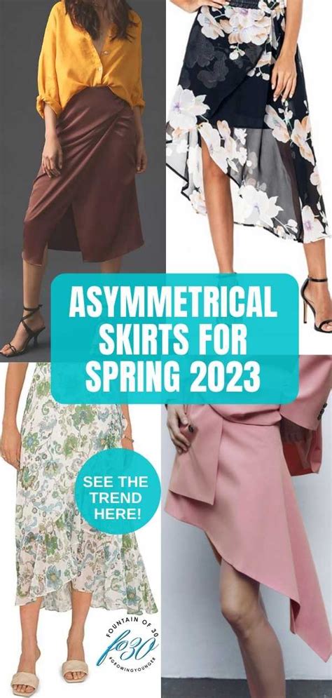 Best Ways To Wear The Asymmetrical Skirts Trend For Spring 2023