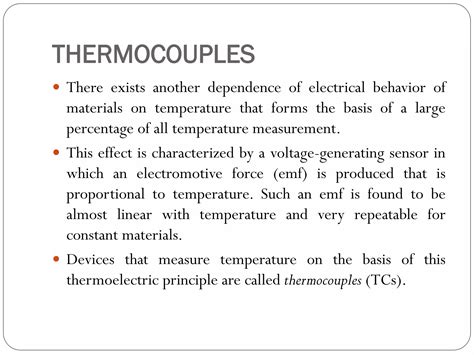 transducers thermal sensors pdf