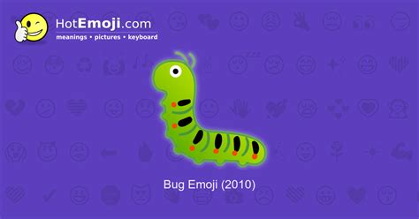 Bug Emoji Meaning With Pictures From A To Z