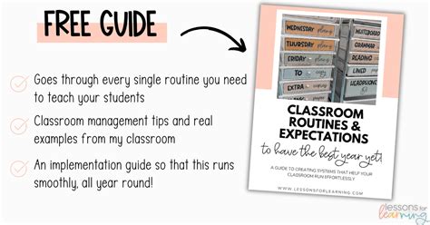 Classroom Set Up Tips For Back To School Lessons For Learning