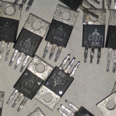 Comprar Transistor 2sc1971 Original FM Pll Amplificador RF C1971 - Loja ...