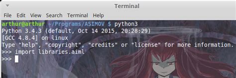 Aiml Language On Python