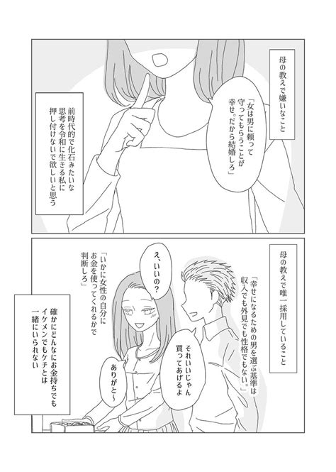 「母の教え 」ダイアナの漫画