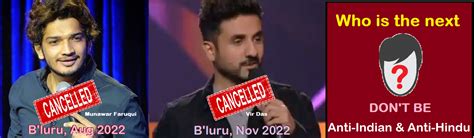 Controversial Comedian Vir Dass Bengaluru Show Cancelled After Right