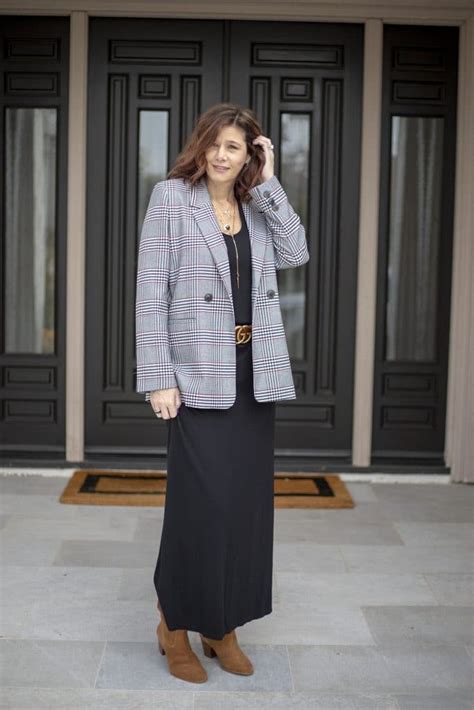 Six Ways To Style A Plaid Blazer Styledahlia