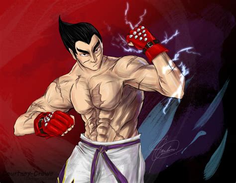 Kazuya Mishima By Courtney Crowe On Deviantart