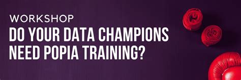 Book Tickets For Data Champion Refresher Training