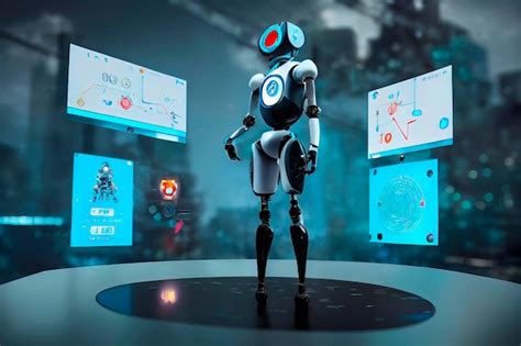 Premium Ai Image Robots Technology And Robotization Of The Future 2025