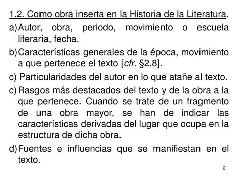 PPT Comentario De Textos Literarios PowerPoint Presentation Free