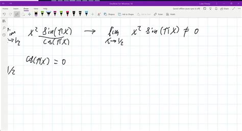 En Los Ejercicios 37 A 54 Calcular El Límite Limx →1 2 X2 Tanπx